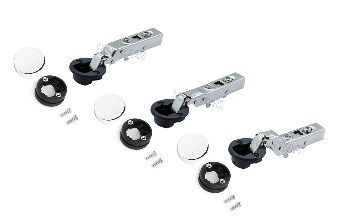 01387 Φ26 One-way Clip-on Soft-close Hinge For Glass Door – hanstarglobal